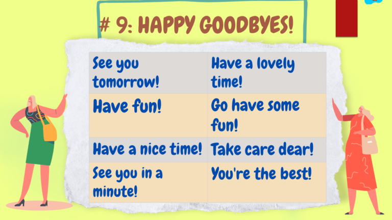 Simple Greetings: Different Ways of Saying HELLO and GOODBYE in English ...